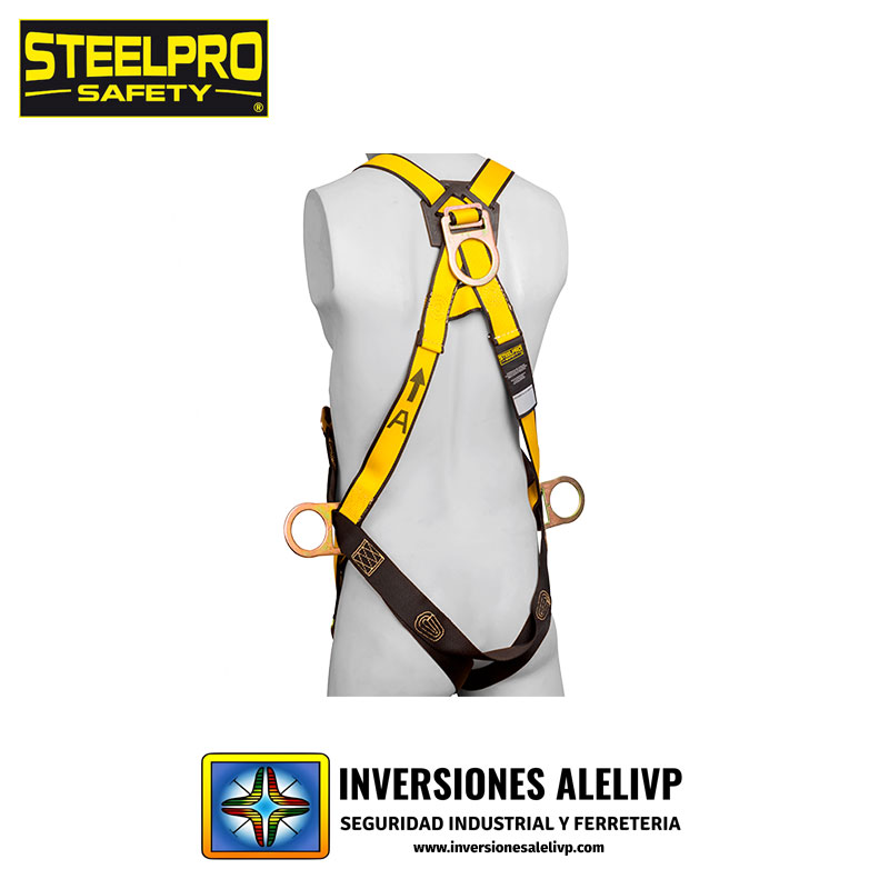 Arnés De 3 Argollas Estandar Steelpro - INVERSIONES ALELIVP