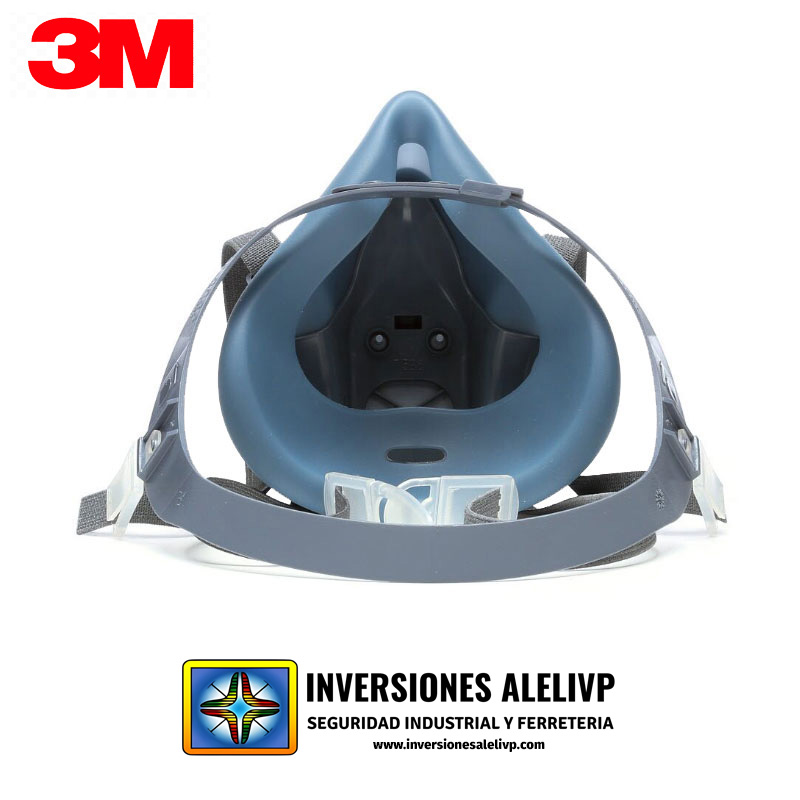 Respirador 3M 7502 Media cara - INVERSIONES ALELIVP